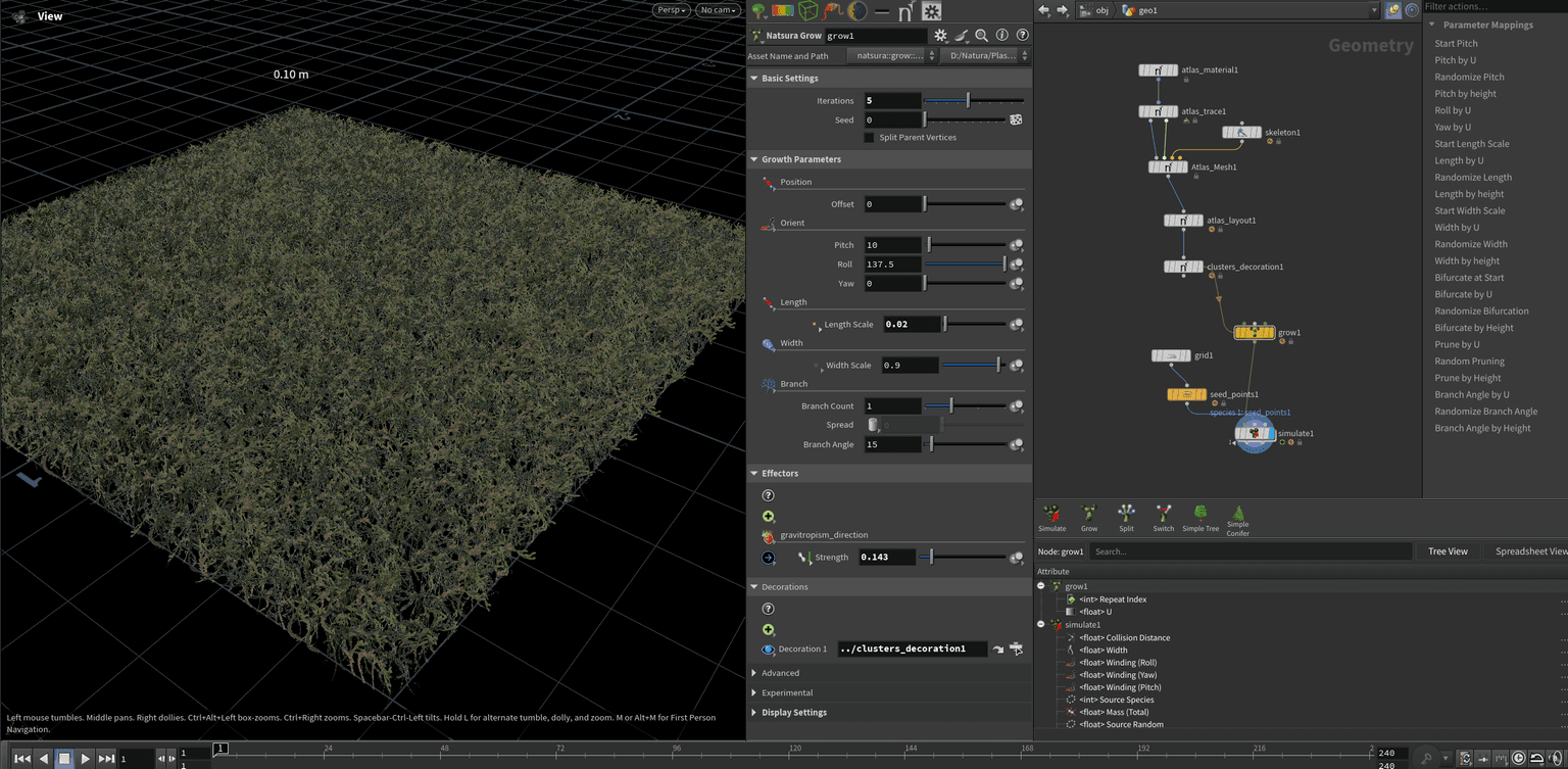 Natsura Features – Houdini Foliage Tool for UE5 Nanite Trees